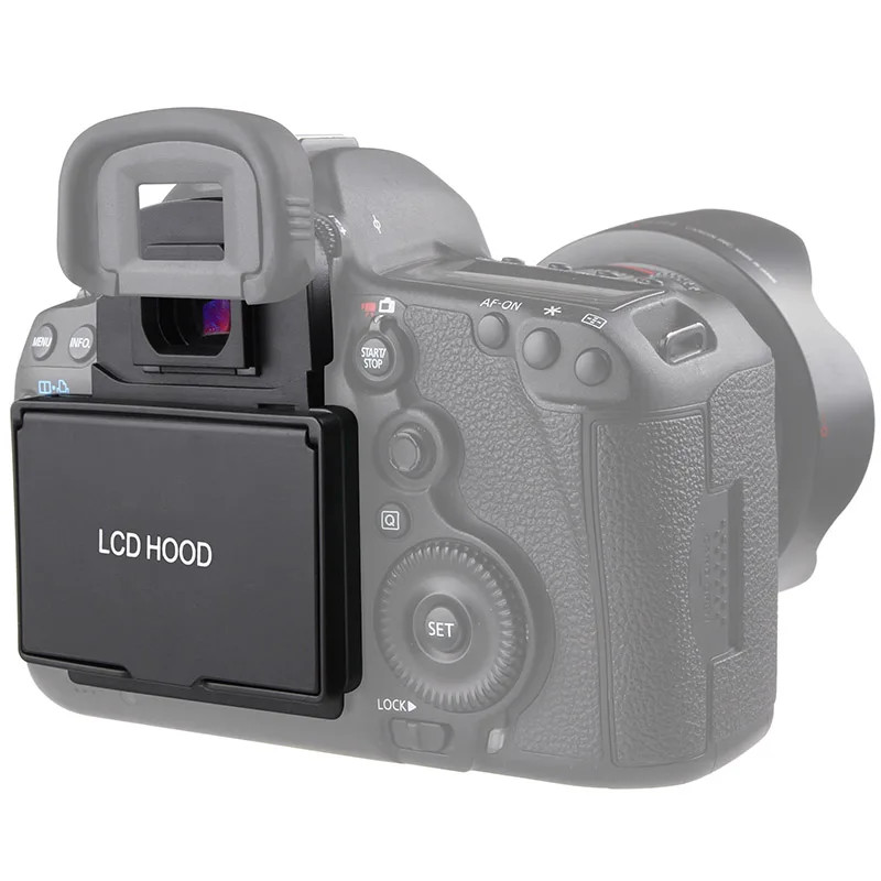 หน้าจอ LCD Hood พร้อม Pop-Up Shade สําหรับ CANON 5D Mark III IV 5DS ...