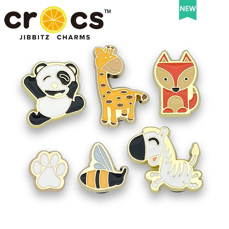 Jibbitz cross ชาร์ม หัวเข็มขัดรองเท้า อุปกรณ์เสริมโลหะ น่ารัก การ์ตูน ...