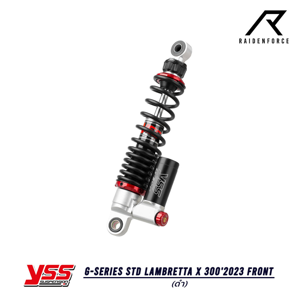 โช้ค YSS G-Series Lambretta X 300'2023 Front สี ดำ/ดำ | Shopee Thailand