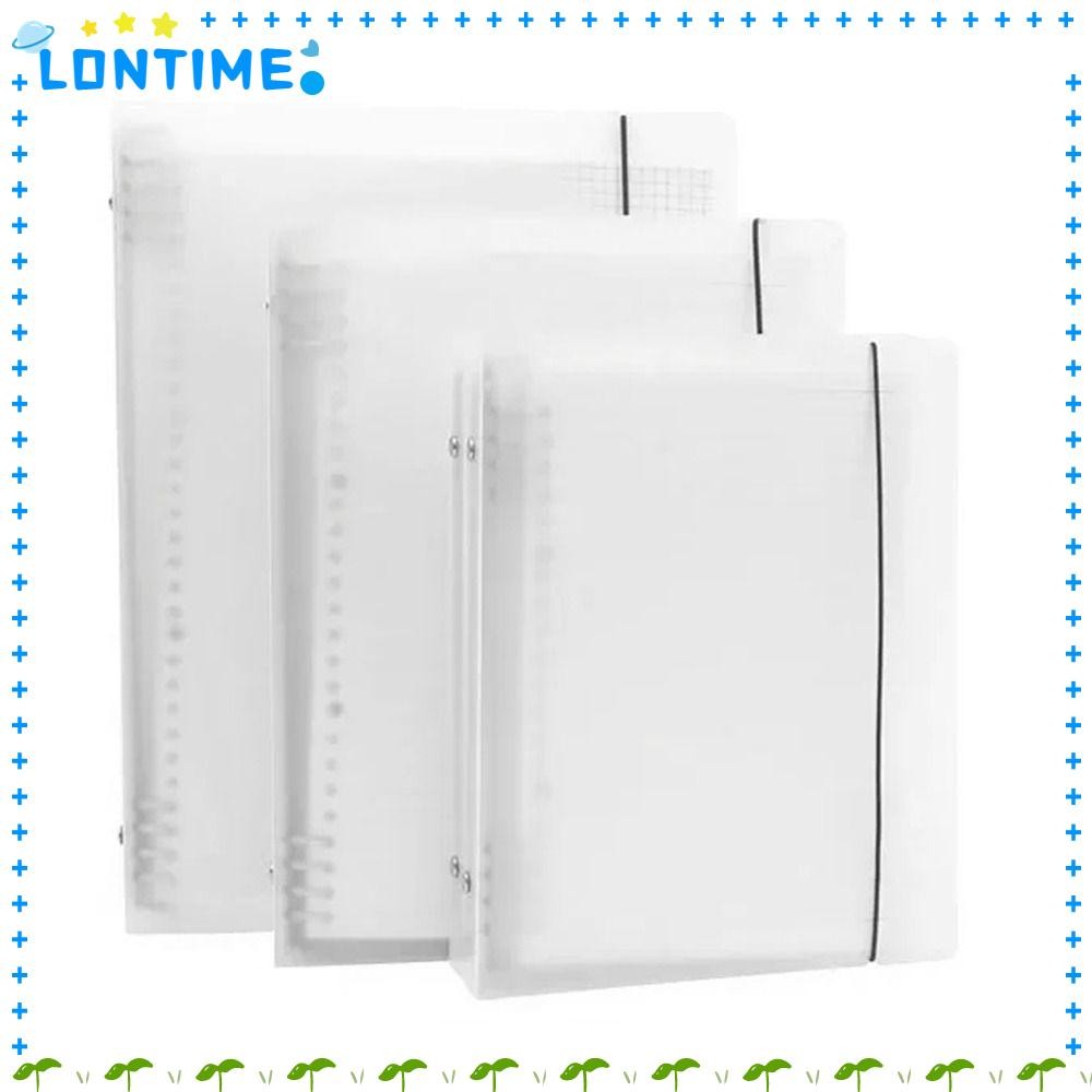 Lontime โฟลเดอร์ Soft Shell, ที่ถอดออกได้ Non-punchable แหวน Binder ...