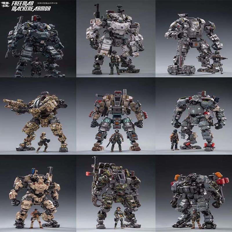 [Toy] joytoy Dark Source Steel Bone Mecha Iron Kui Soldier Iron ...