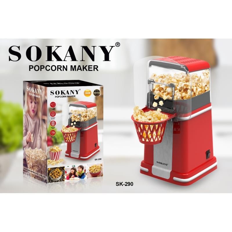 German SOKANY 290 Popcorn Maker Home Snack Machine Leisure Food ...