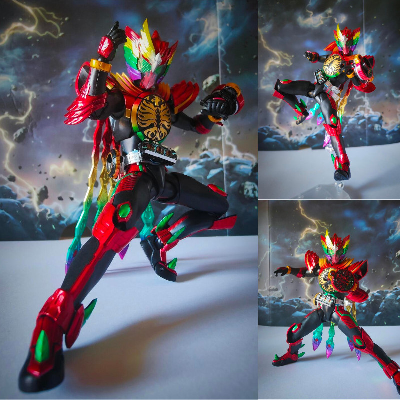 โมเดลฟิกเกอร์แอคชั่น SHF Oz Kamen Rider Ace Metal Cluster Locust Real ...