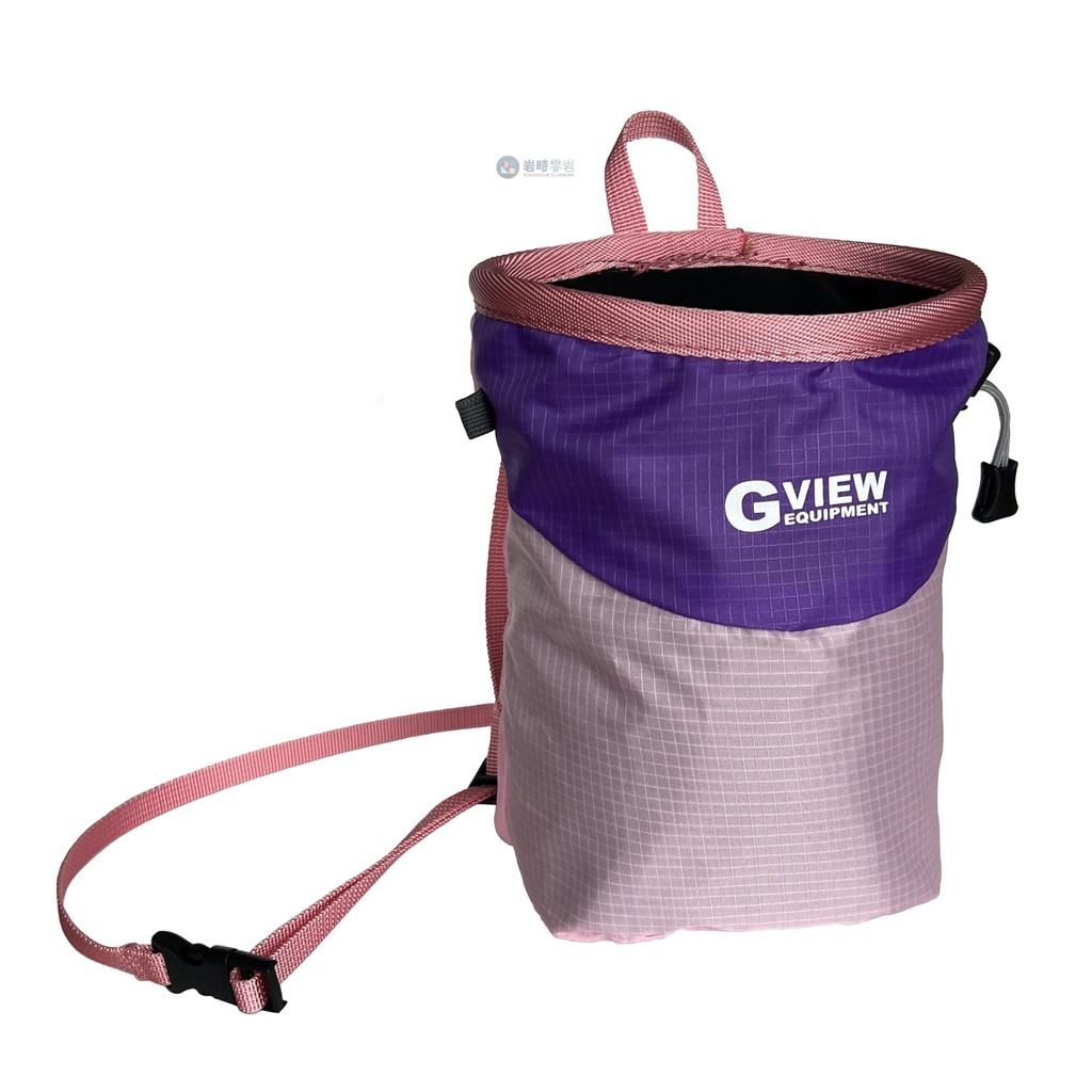 Gview กระเป๋าชอล์กฤดูใบไม้ผลิกระเป๋าสีชมพูอุปกรณ์ปีนหน้าผาป่าสไตล์พื้นฐานถือหินแมกนีเซียมถุงผง ...