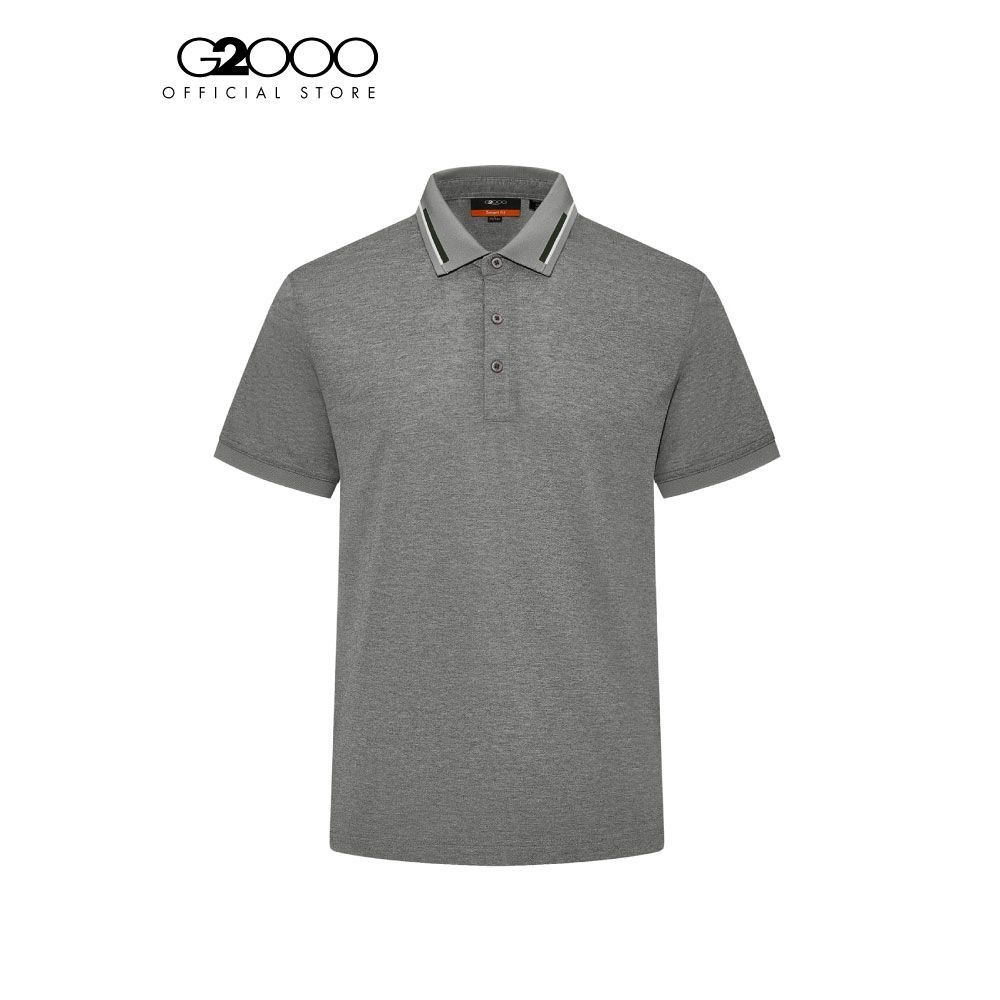 G2000 เสื้อโปโลสำหรับผู้ชาย ทรง Smart Fit รุ่น 4614135294 GREY | Shopee Thailand