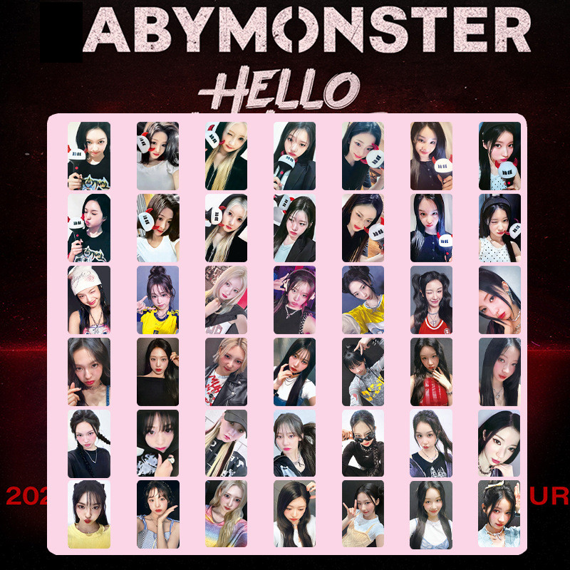 โปสการ์ด BABYMONSTER 小卡 RUKA RORA PHARITA | Shopee Thailand