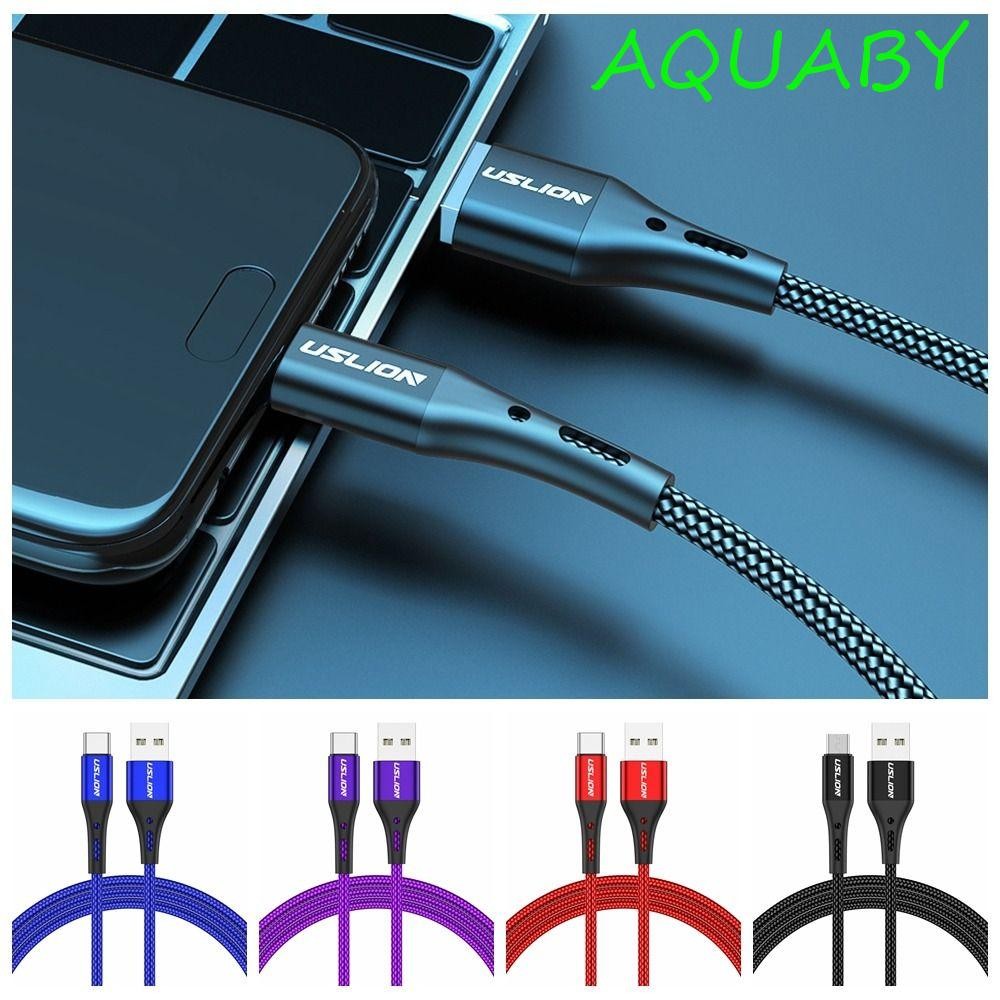 สาย AQUABY USB Type C, สายเคเบิลข้อมูล สาย Micro USB/Type C Micro USB, การชาร์จอย่างรวดเร็วที่ทน ...