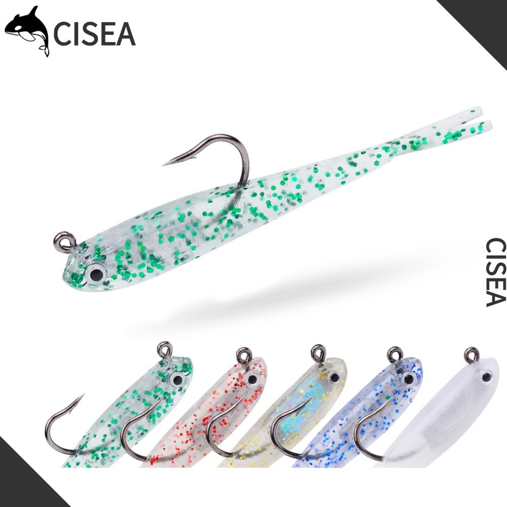 CISEA F300 เหยื่อยาง ปลา ตกปลา ตกปลา เหยื่อจิ๊ก เหยื่อ 5g 7cm | Shopee ...