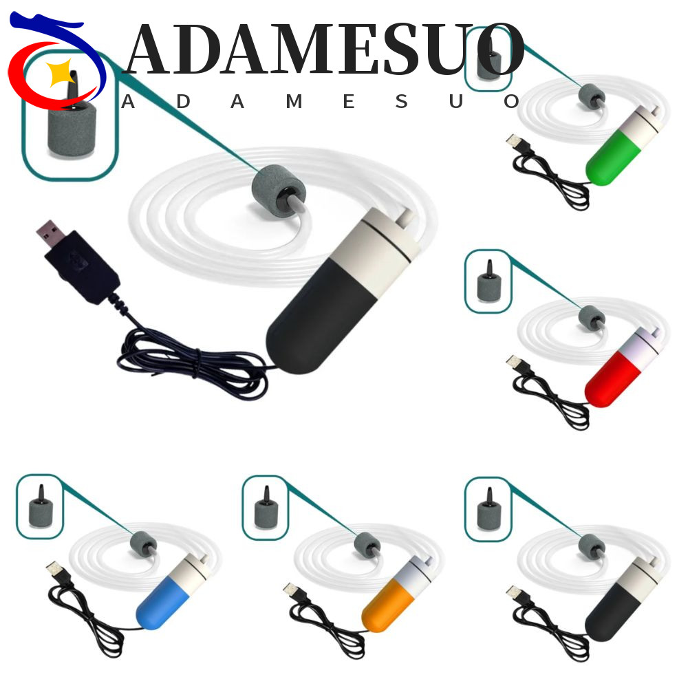ADAMESUO Aquarium ออกซิเจนปั๊มลม,ปรับความเร็ว Ultra Quiet Air Compressor Aerator,ขนาดเล็ก ...