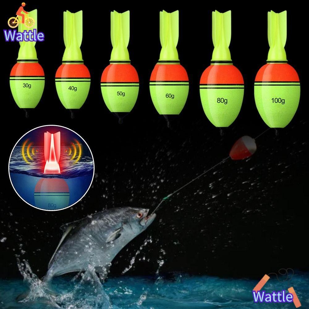 WATTLE 5pcs Luminous Float, Long Casting Light Stick EVA Fishing Float ...