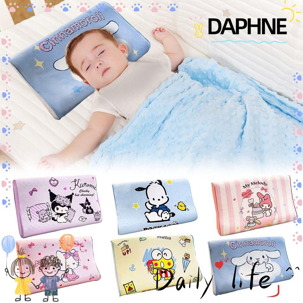 DAPHNE Sanrio หมอนยางพารา, การ์ตูน Kuromi Hello Kitty พร้อมปลอกหมอนผ้า ...