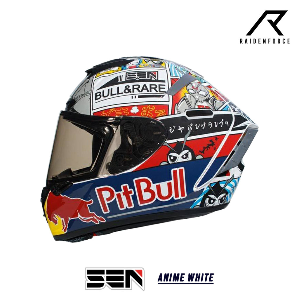 หมวกกันน็อค Sen Helmet Anime White | Shopee Thailand