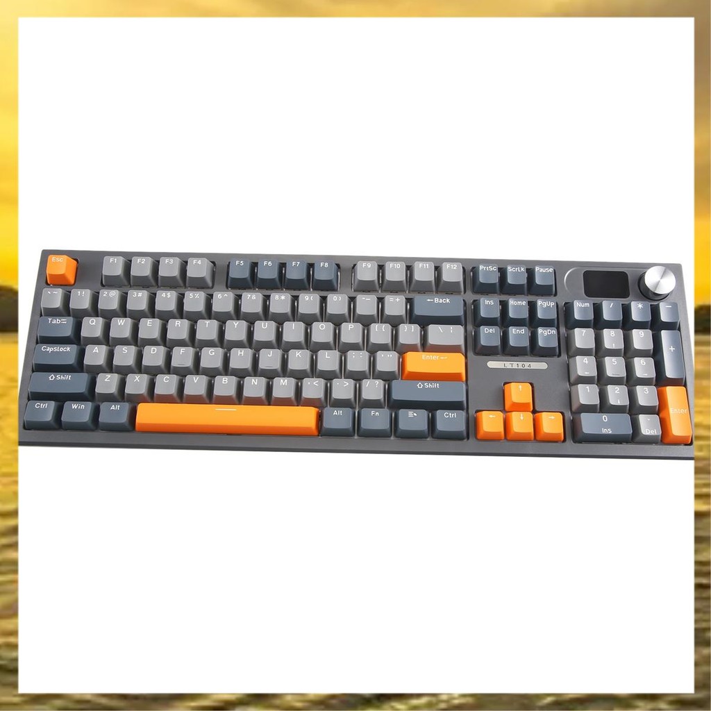(PTL) Lt104 Gaming Mechanical Keyboard 104Key RGB 2.4G คีย์บอร์ดไร้สาย ...