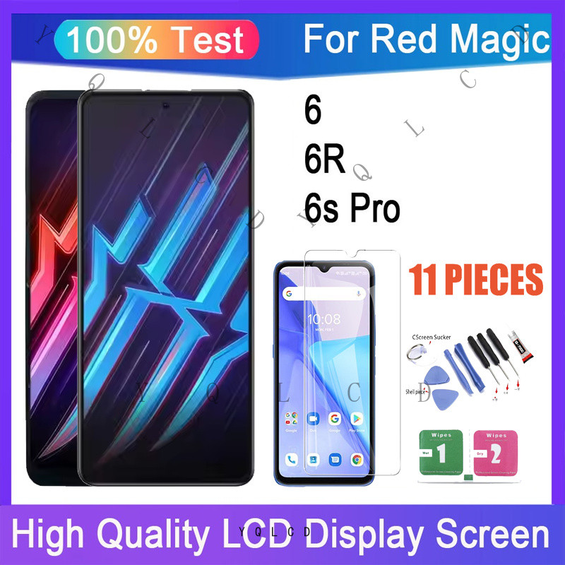 Original AMOLED Red Magic 6 6R 6s Pro จอแสดงผล LCD หน้าจอสัมผัสเปลี่ยน | Shopee Thailand