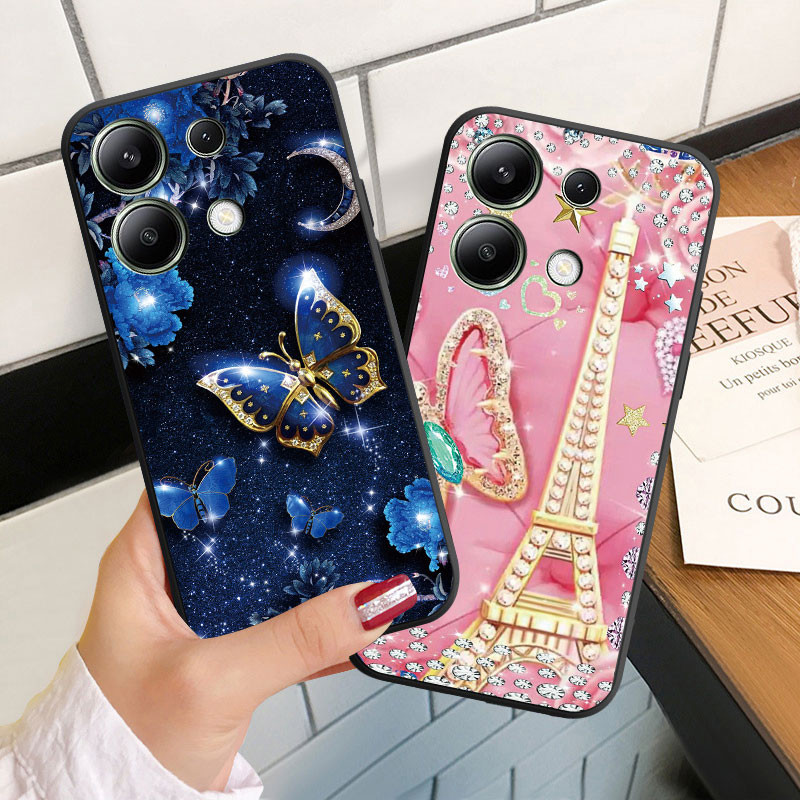 เคสสําหรับ Xiaomi Redmi 13C หมายเหตุ 13 Pro + Plus 4G 5G ปลอกอ่อน ...