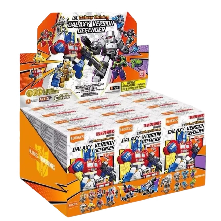 Blokees Transformers Star Edition No. 1 กล่องปริศนาอาคารบล็อกผู้ชาย ...