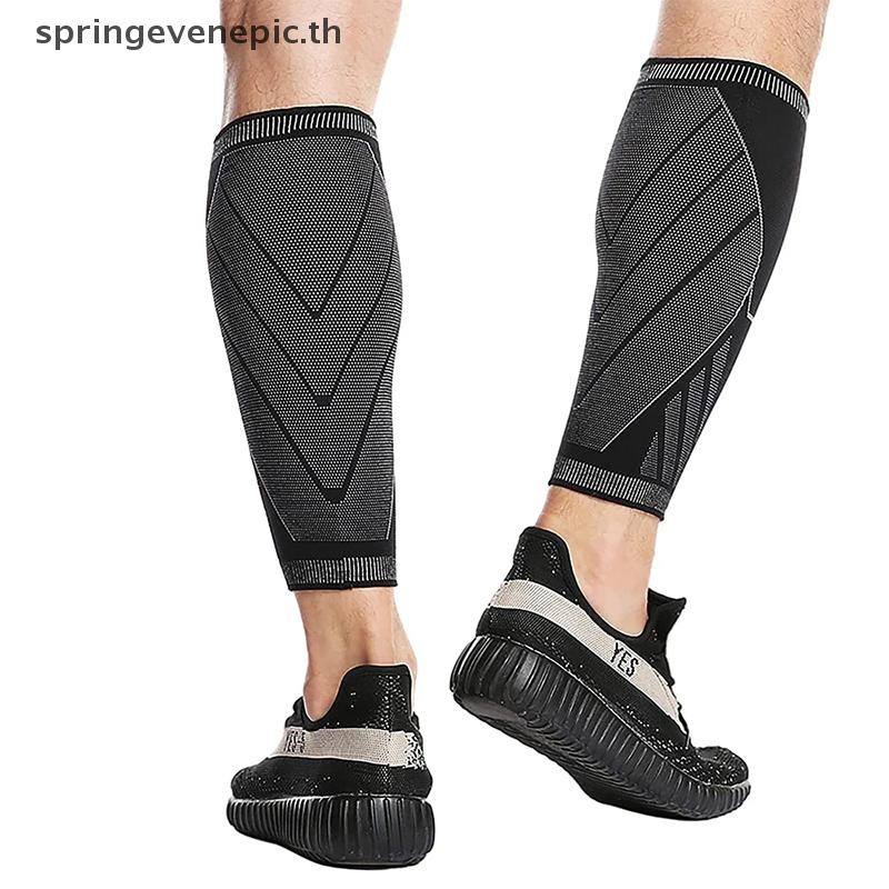Springevenepic 1 ชิ้นวิ่งกรีฑาการบีบอัดแขนขาลูกวัว Shin Splints El เข่า ...