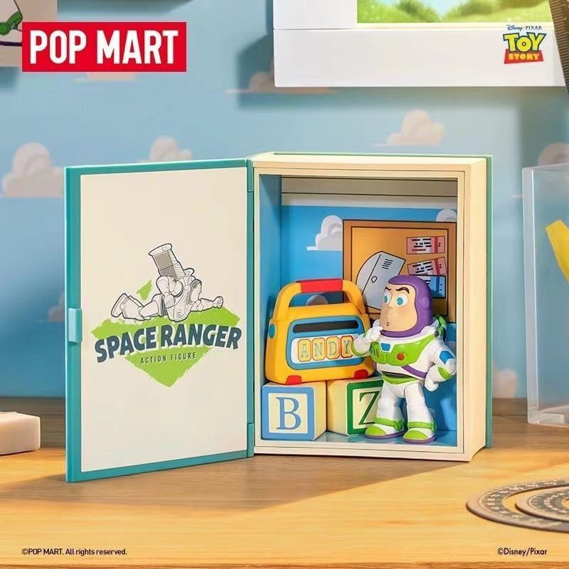 Popmart Official Disney Toy Story Andys Room Scene Figure | Shopee Thailand