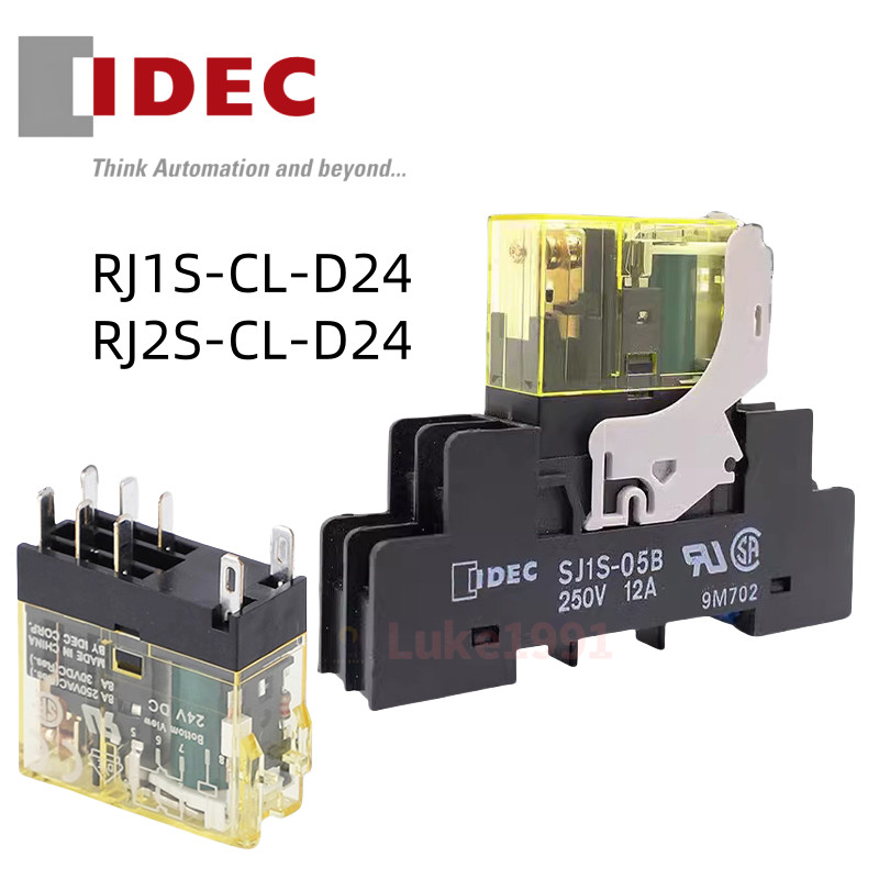 IDEC รีเลย์ RJ2S-CL-D24 RJ1S-CL-D24 A220 บางรีเลย์ | Shopee Thailand