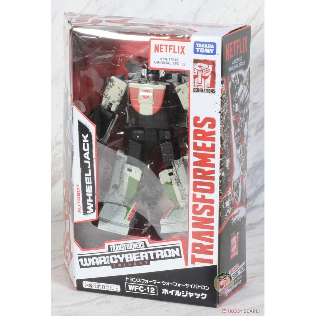 TakaraTomy Transformers NETFLIX Edition WFC-12 Wheeljack Action Figure ...