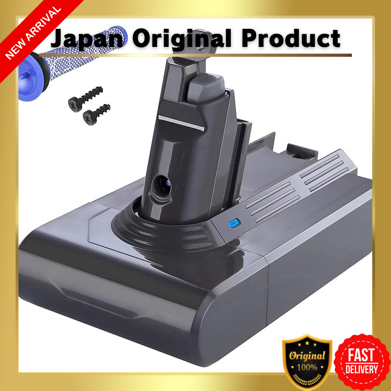แบตเตอรี่ Dyson V6 เข้ากันได้กับ Dc62, Dc61, Hh08, Dc72, Dc74, Sv09, Sv08, Sv07 ฯลฯ แบตเตอรี่ ...