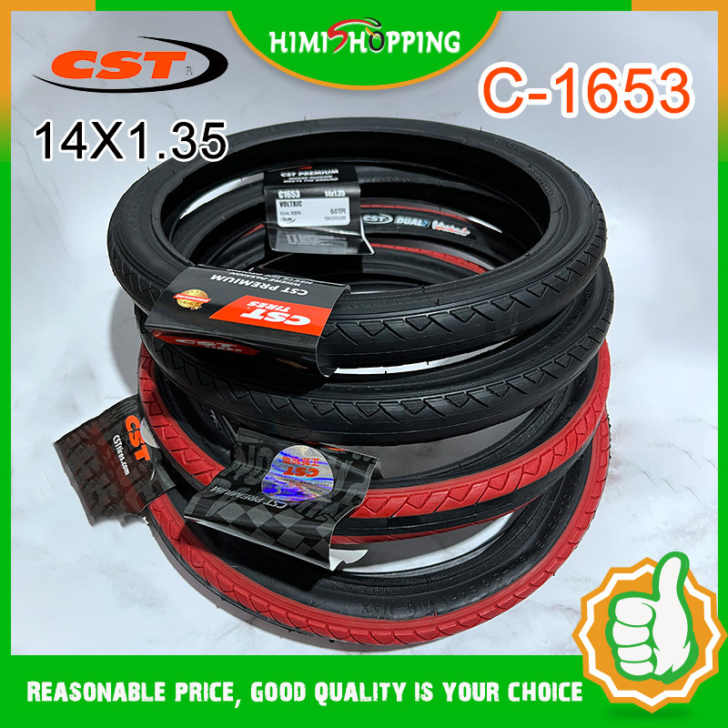 READY Stock1pc CST tires C1653 ยางรถจักรยาน 14/16 นิ้วล้อขนาดเล็ก ...