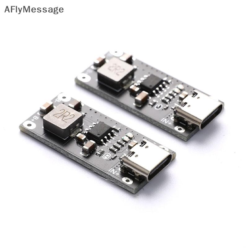 Afl Type-C USB 5V 3A 3.7V 18650 แบตเตอรี่ลิเธียม Li-ion แบตเตอรี่ชาร์จโมดูล TH | Shopee Thailand