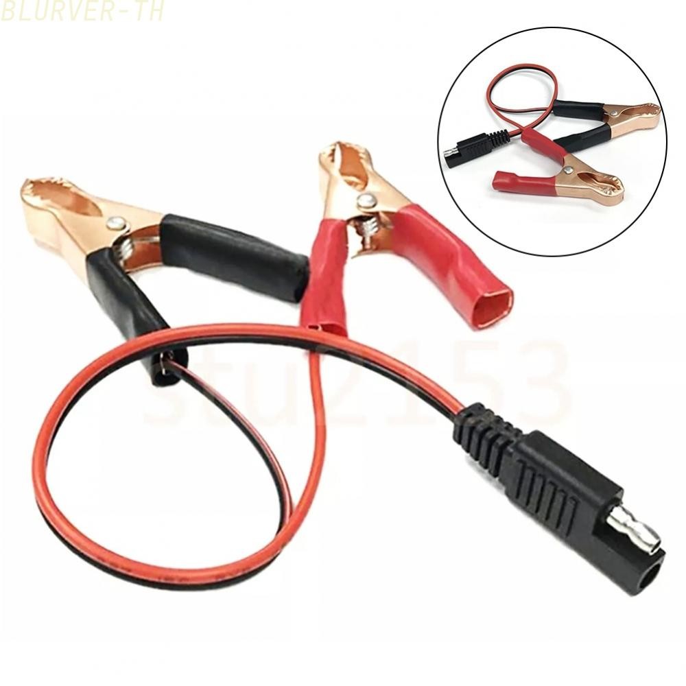 Connector to for Alligator Clips Power Cable Battery Charging Cable ...
