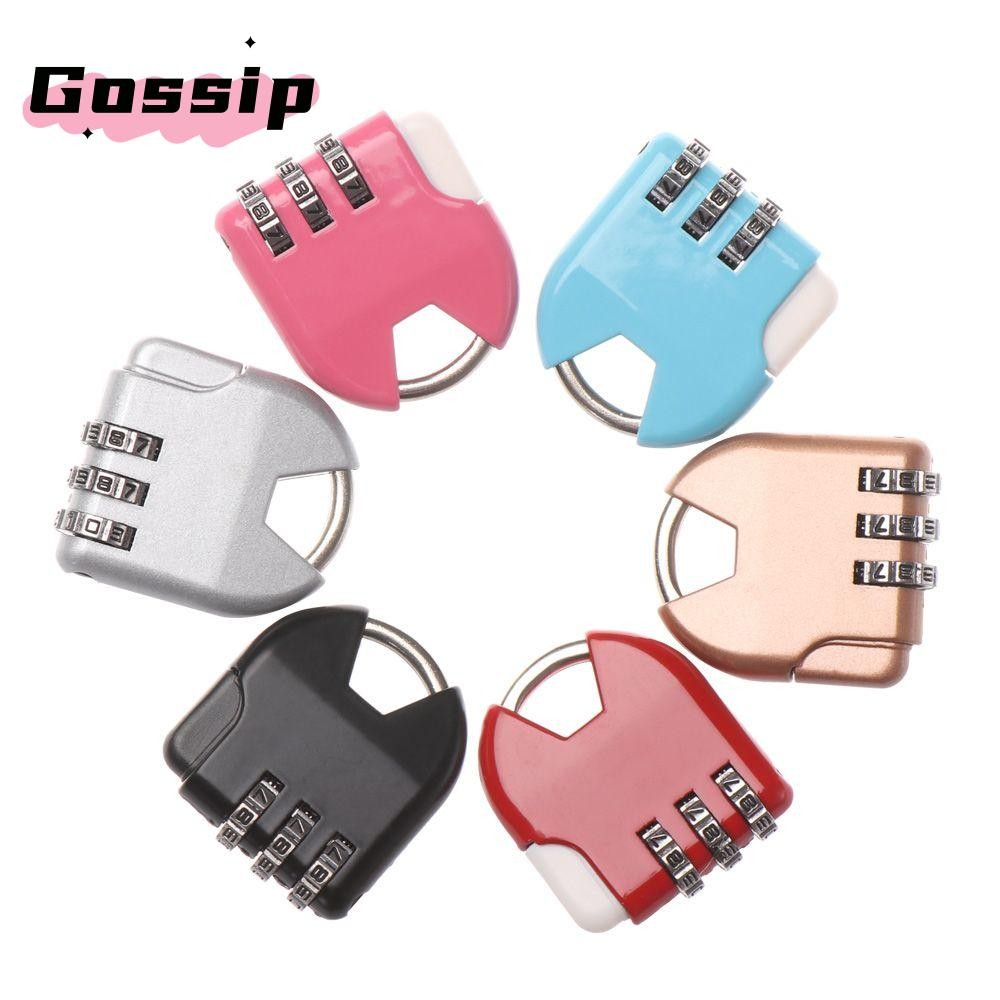 GOSSIP 1 ชิ้นกุญแจโลหะกลางแจ้งรหัสรวมไดอารี่ Protector Locker Supply ...