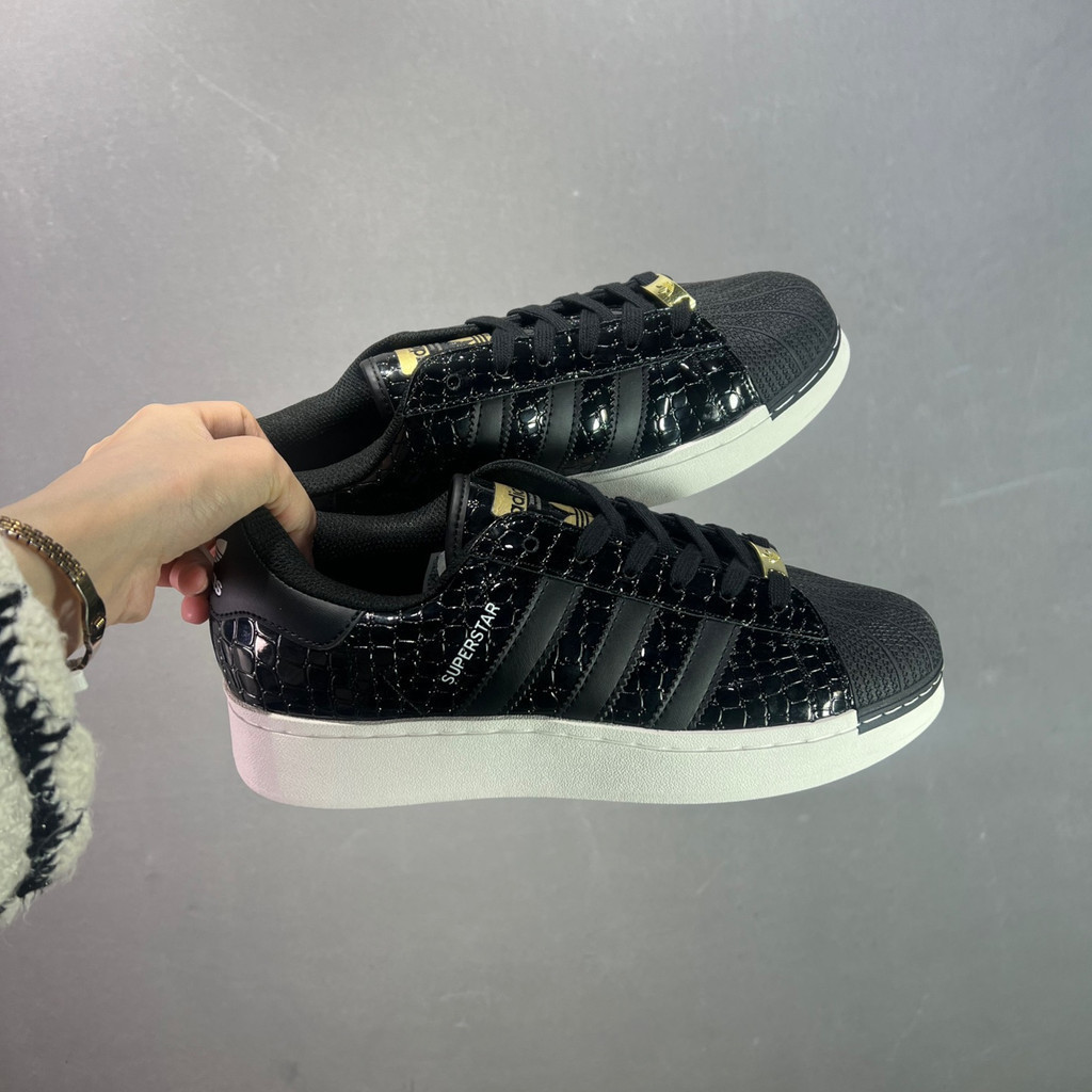 รองเท้าผ้าใบ Adidas Original Superstar XLG Shell Soles Series แบบ ...