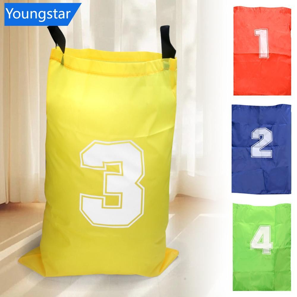 FFY 4 ชิ้นกีฬากลางแจ้ง Props Kangaroo กระโดดกระเป๋ากระสอบ Race เกมแม่ ...