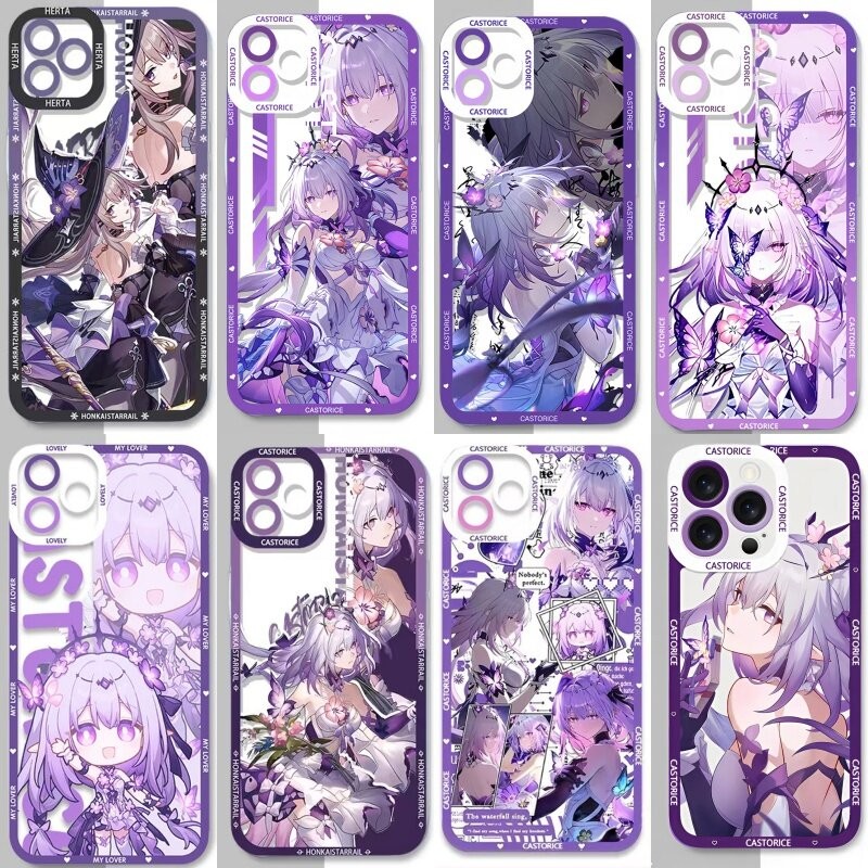 Castorice Honkai Star Rail สําหรับ Iphone 16e 16 Pro Max 15 14 Pro Max ...