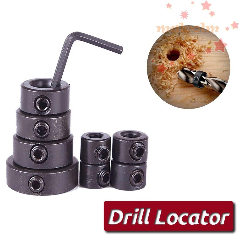 MALCOLM งานไม้เจาะ Bit Locator 3-16 มม.สําหรับไม้เจาะเครื่องมือ Bit หก ...