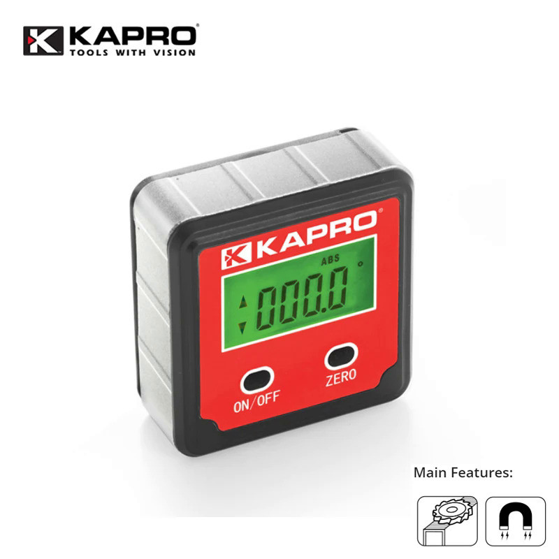 Kapro Mini Digital High Precision Goniometer Electronic Level Box ...