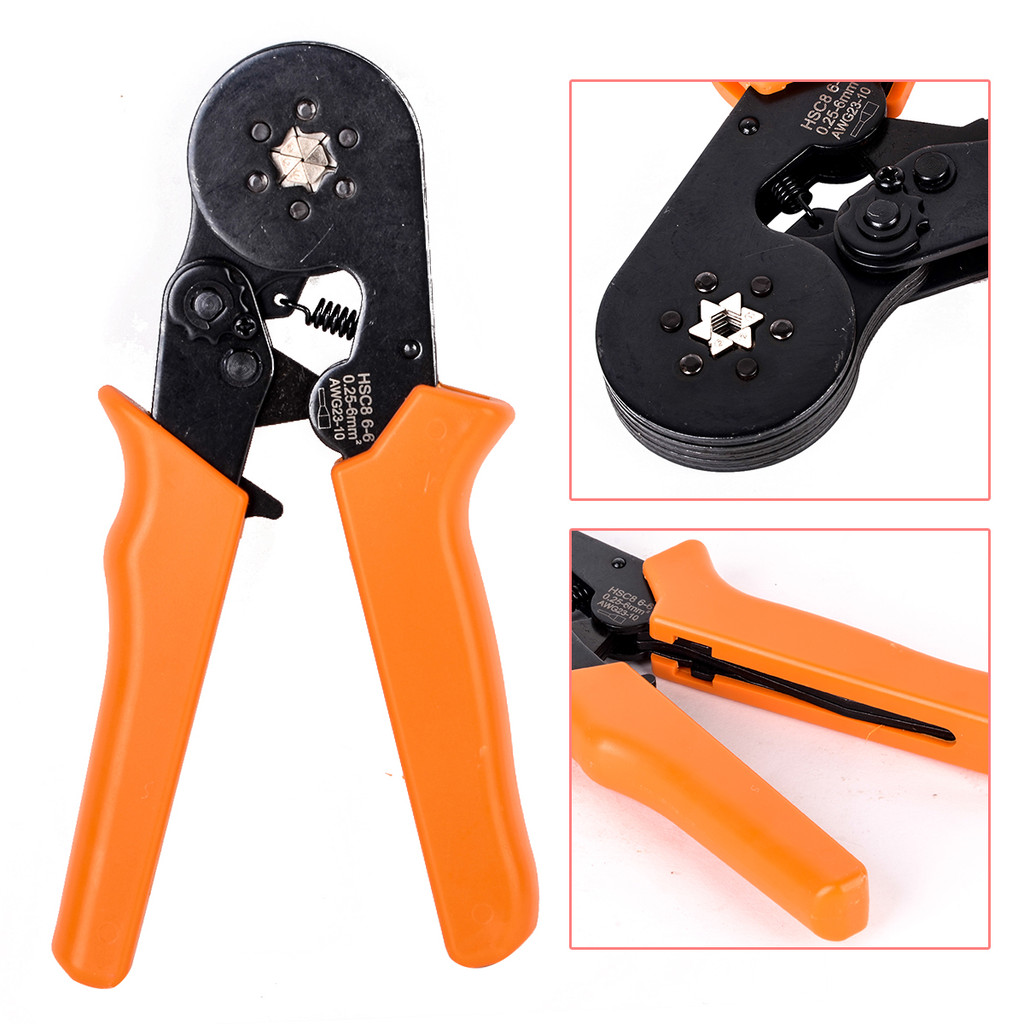 ใหม่ Terminal Crimping Tool Bootlace Ferrule Crimper Wire End คีมสายไฟ ...