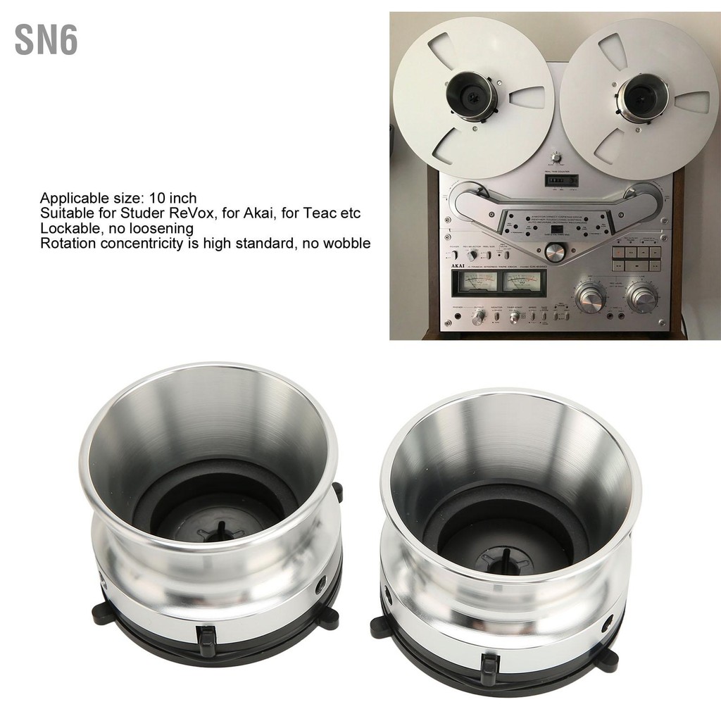 SN6 1 คู่ NAB Hub อะแดปเตอร์อลูมิเนียมขัดเงา 10 นิ้วเปิด Universal โหลด ...