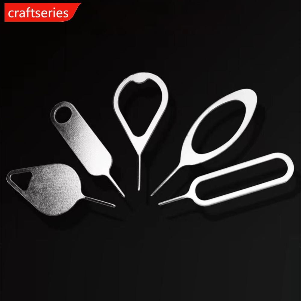 Craftseries 20pcs Universal ซิมการ์ดถาดกําจัด Eject Pin Key เครื่องมือสแตนเลสสตีลเข็มเปิด ...