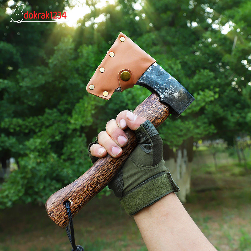 Outdoor Niman Axe Camping Axe ขวานไม้ฟืน ขวานปลอมแปลง ขวานไฟ Kaisen Axe ...