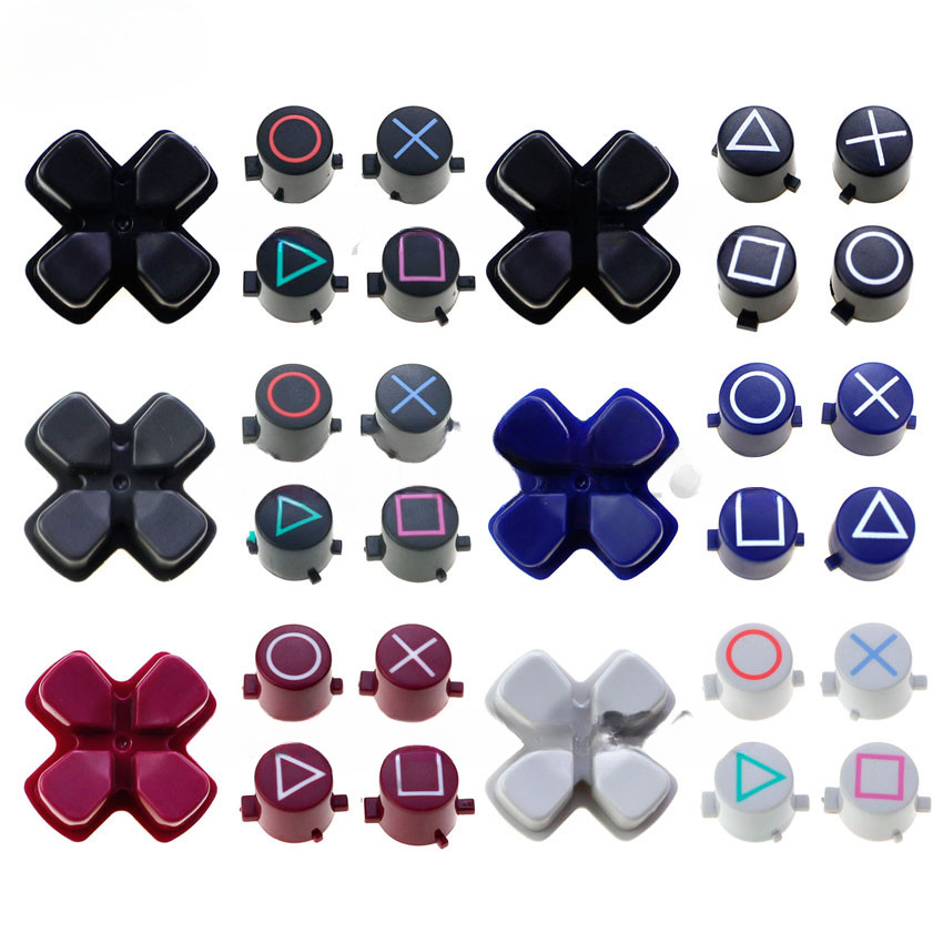 เปลี่ยนสําหรับ PS4 Gamepad ABXY ฟังก์ชั่นปุ่มปุ่มชุดสําหรับ Sony ...