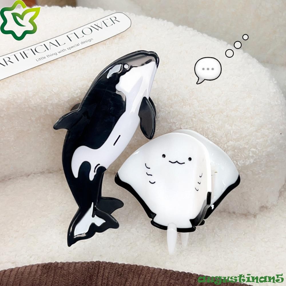 Augustinan Manta Ray กิ๊บติดผม, Ocean Series Aetic Acid Killer Whale ...