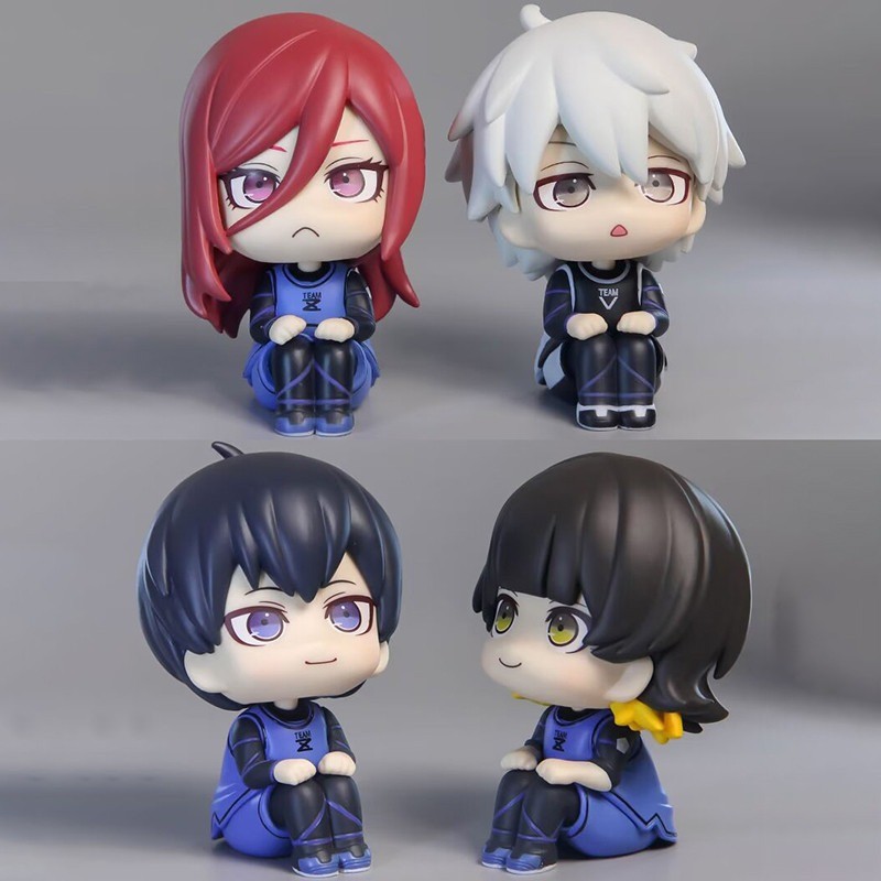 อะนิเมะ Isagi Yoichi Blue Lock Sleeping Figures Q Chigiri Hyoma Rin ...
