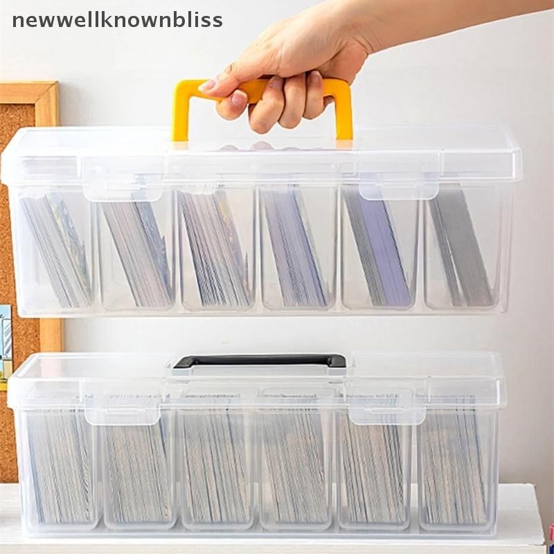 Newwellknownbliss Clear Trading Card กล่องเก็บเล่น Card Case Organizers ...