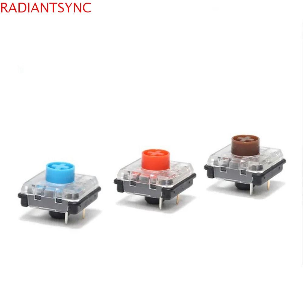 RADIANTSYNC 10 ชิ้น Choc V2 Low Profile Switch, คีย์บอร์ดขนาดเล็กอะคริลิค Low Profile Switch ...