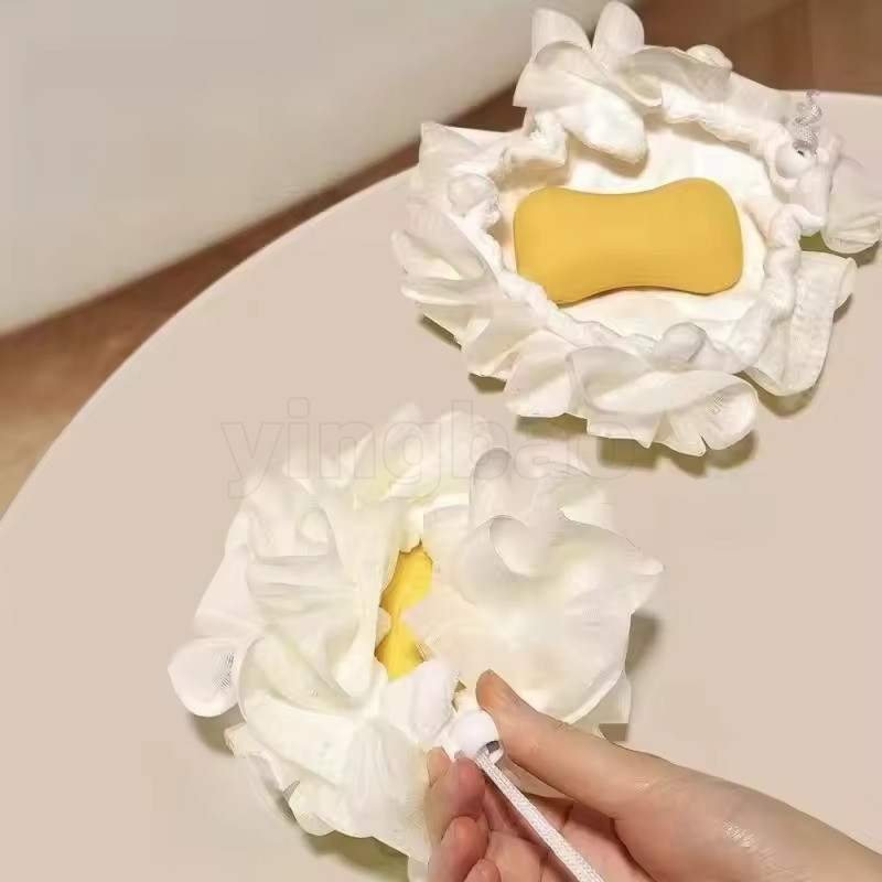 2-in-1 Washcloth Loofah Combo Loufee Washcloth ที่ถือสบู่บาร์-ขัดผิวตา ...