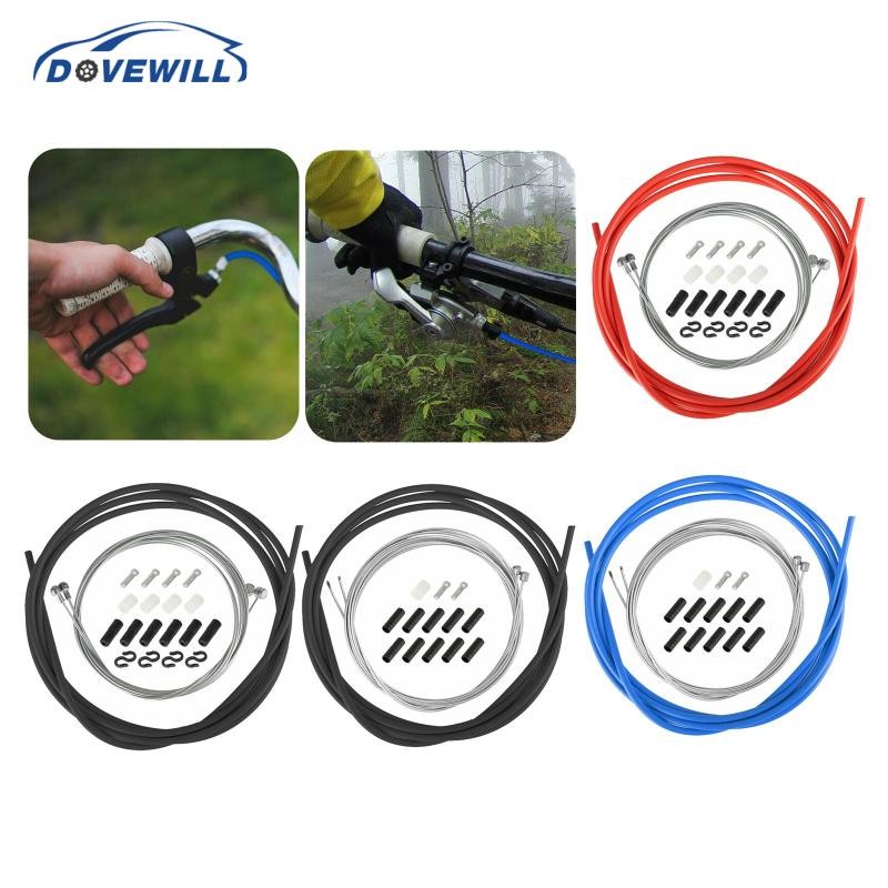 [Dovewill] ชุดที่อยู่อาศัยสายเคเบิล Shifter เบรค Derailleur Cables ปลายท่อ | Shopee Thailand