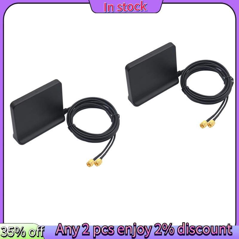 ในสต็อก-signal Boost 5G 4G LTE 3G GSM Mimo Aerial High Gain 12Dbi 600 ...
