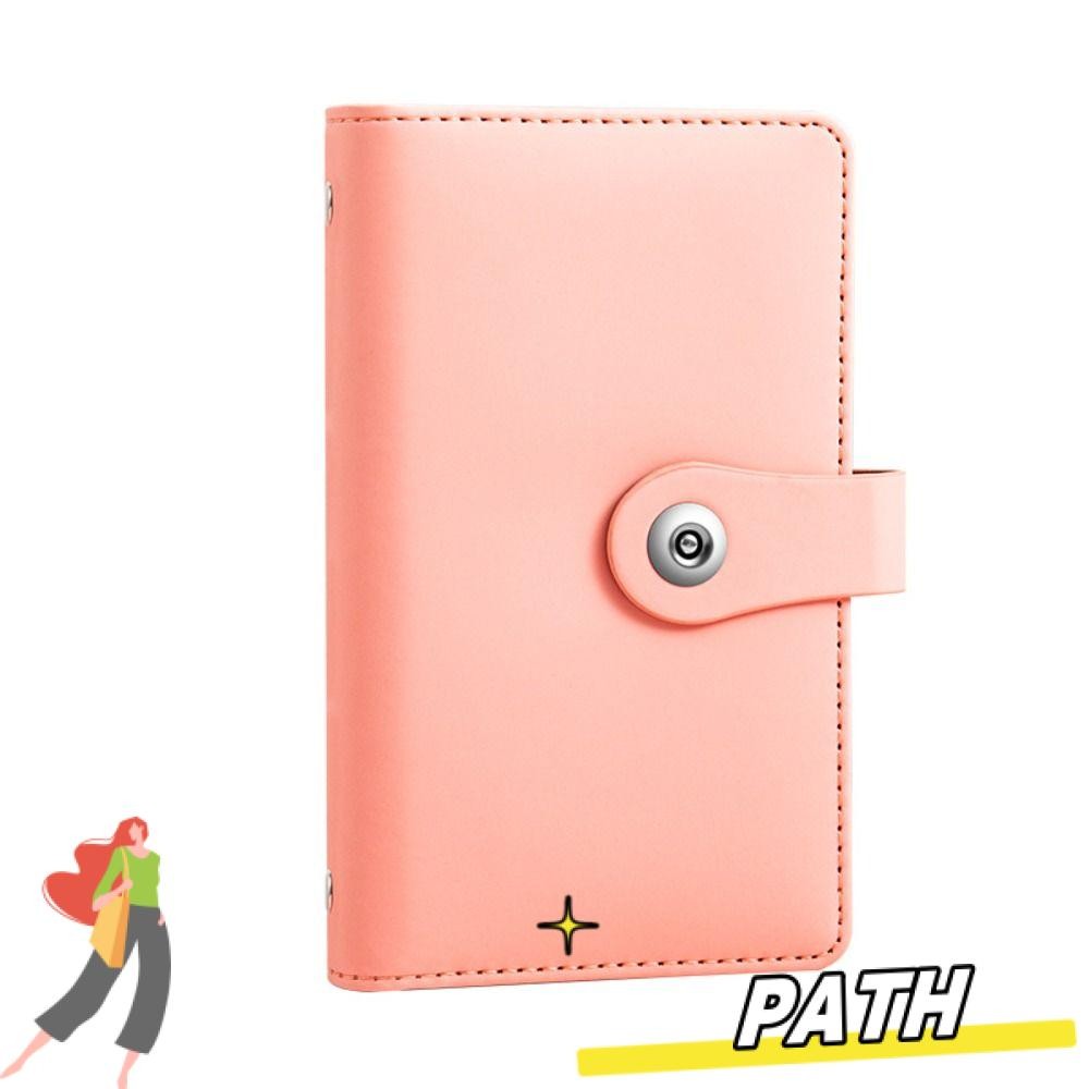 Path Mini Binder Saving Challenge,ขนาดใหญ่ความจุ PU 100 ซองเงินประหยัด ...