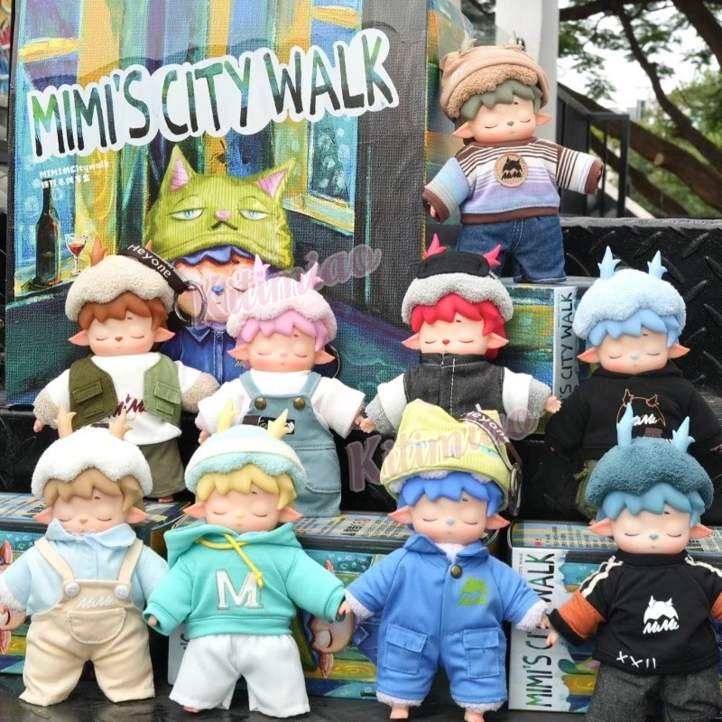 Kitimiao Authentic Heyone MIMI Vinyl Blind Box CITYWALK Series Doll ...