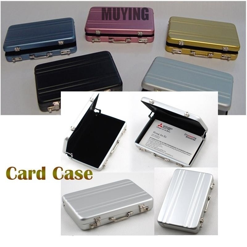 Mini Aluminium Cool Metal รหัสผ่านกระเป๋าเอกสารประเภทธุรกิจ Cardcase Bank ID Card Case (MYJQ11 ...