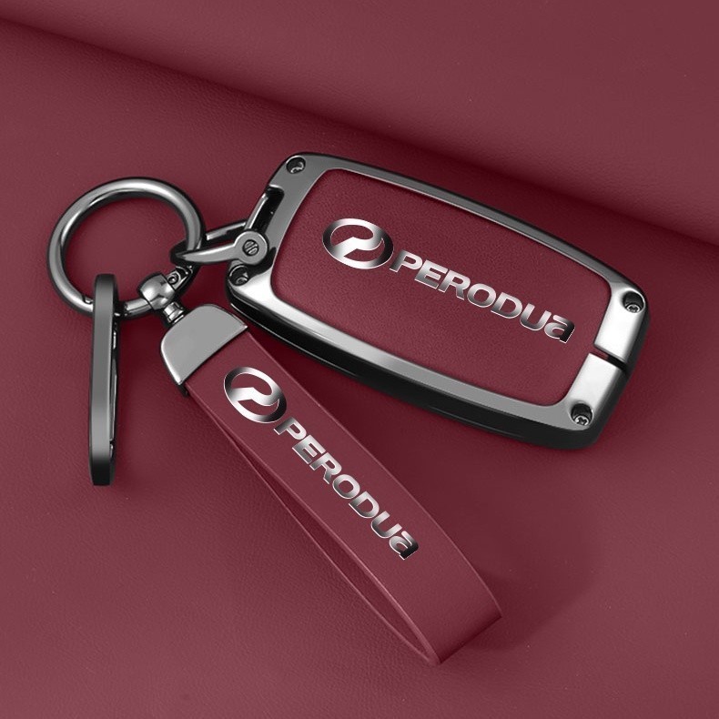 สําหรับperodua Ativa Myvi Alza 2022 2023 2024 รถKey Case Fobฝาครอบพวง ...